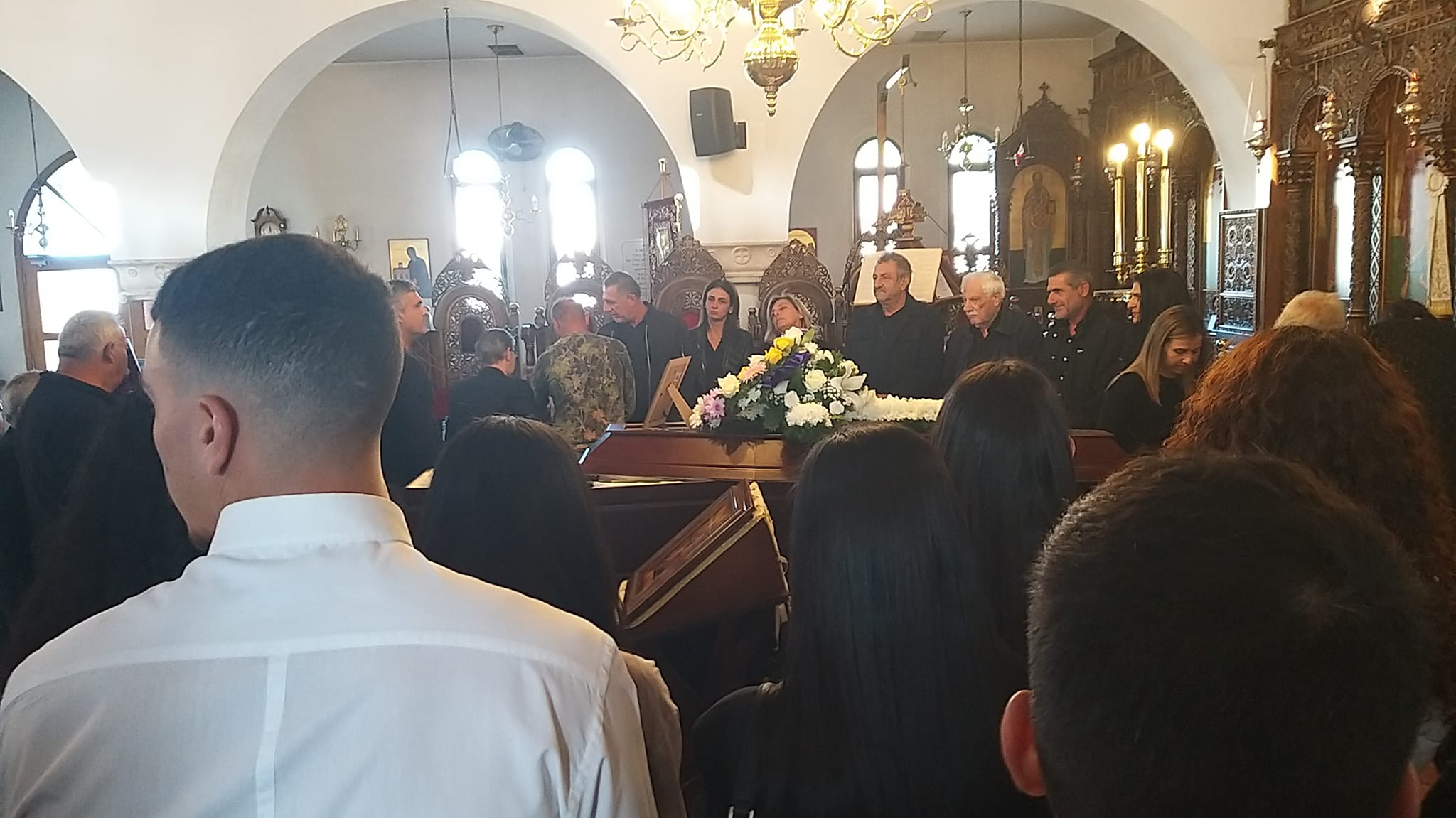 Κηδεία Σωτήρη Παίδιου | ΔΗΜΟΣ ΛΕΥΚΟΝΟΙΚΟΥ
